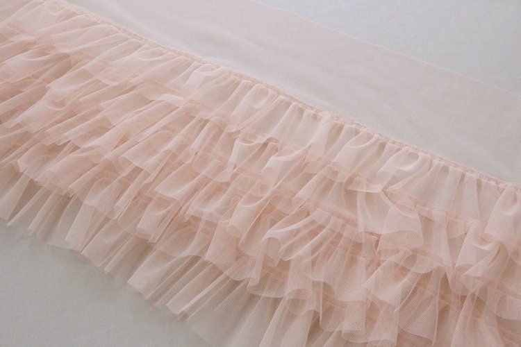 14 Colors Ruffled Trim Tulle Ruffles Trim Tutu Mesh Trim - Etsy