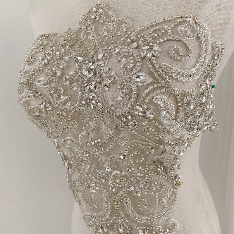 Rhinestone Corset - Etsy