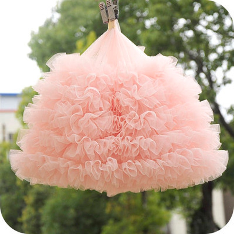 Skin Tone Ruffled Tulle Fabric for Tutu Dress and Cake Dress - Etsy