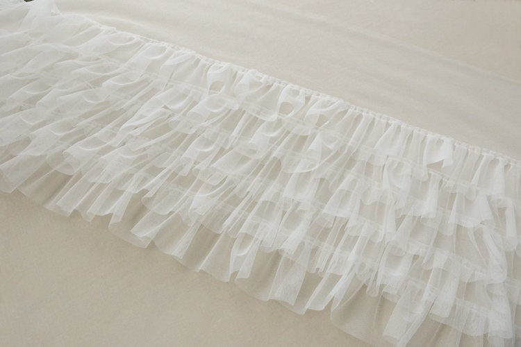 14 Colors Ruffled Trim Tulle Ruffles Trim Tutu Mesh Trim - Etsy