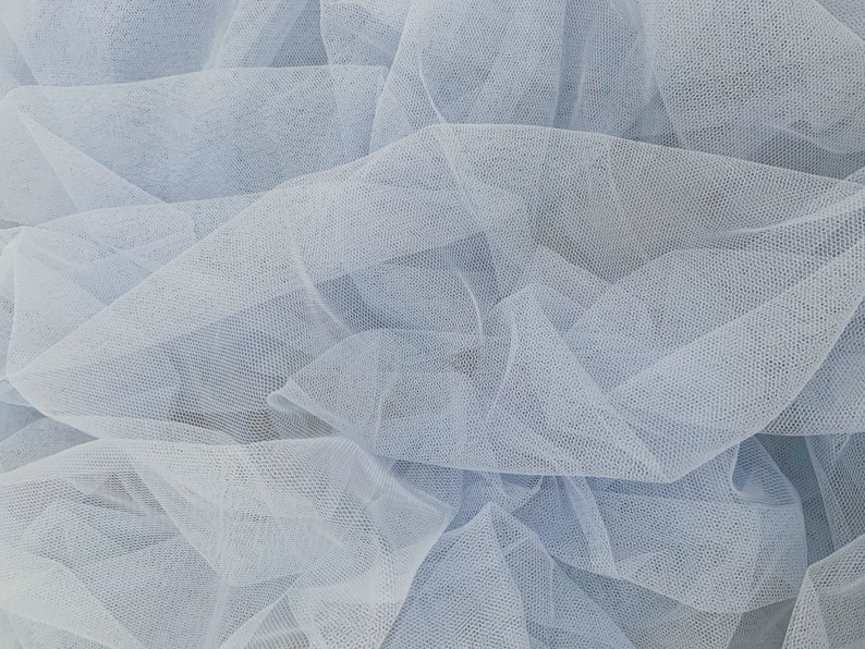 Baby Blue Mesh Fabric Gauze Fabric Wedding Mesh Tulle Lace | Etsy