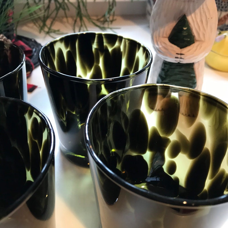 Tortoise Shell Glass - Etsy