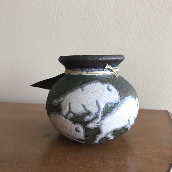 Jeremy Diller Raku Pottery - Etsy