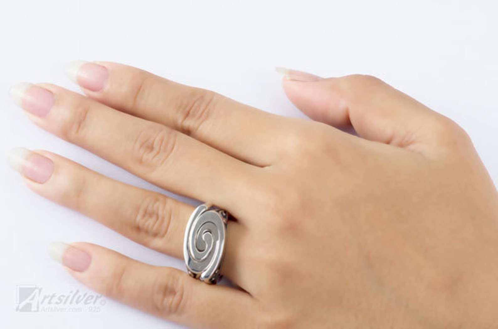 Transformable Sterling Silver Ring Multiform Swirl Interlocking ...