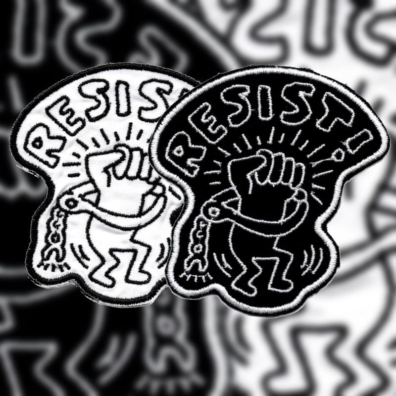 Keith Haring Patch - Etsy
