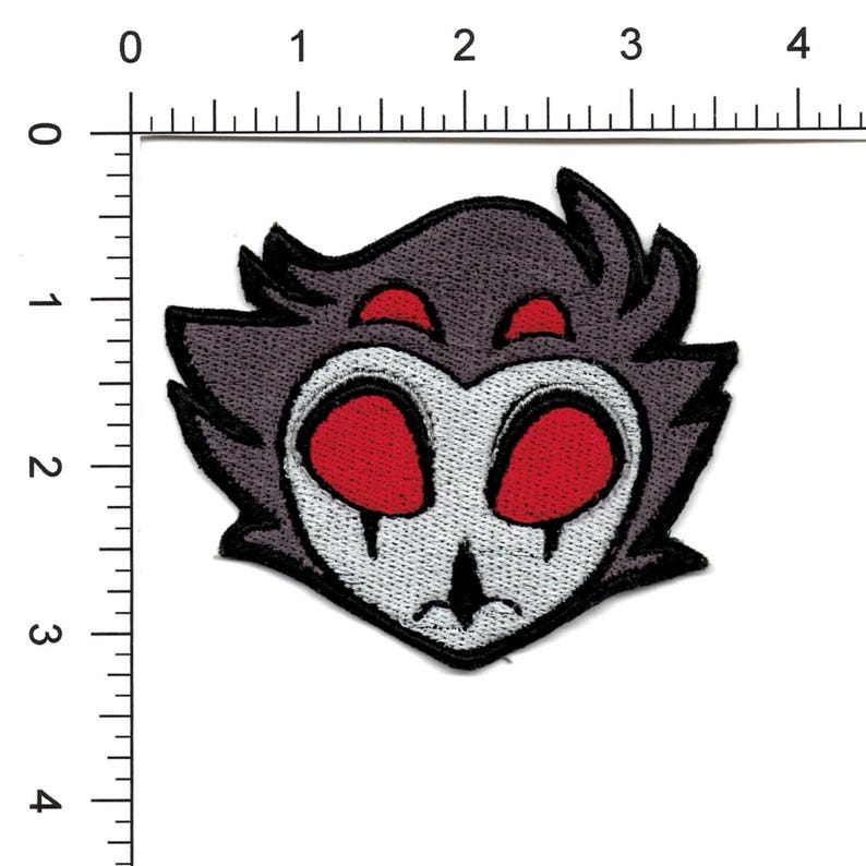 Stolas Hellaverse Iron on Patch / Fanmerch / Helluva Boss / Embroidered ...