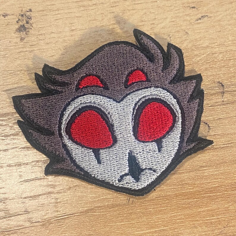 Stolas Hellaverse Iron on Patch / Fanmerch / Helluva Boss / Embroidered ...