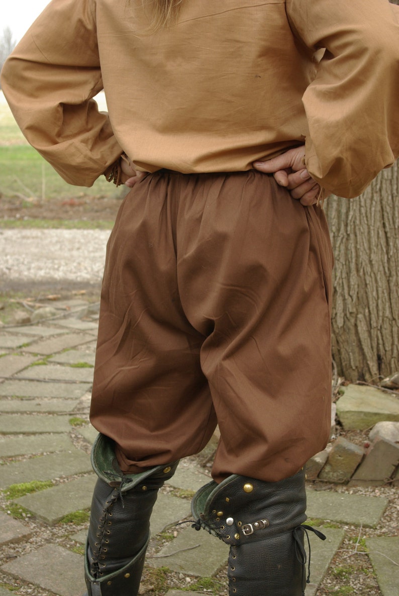 Men's Custom Linen Renaissance Venetian Trousers | Etsy