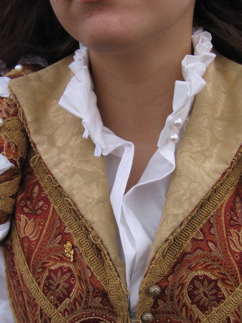 Ladies' Elizabethan Cotton Partlet Chemise - Etsy