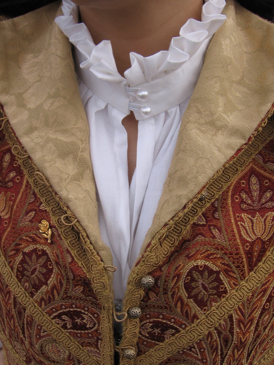 Ladies' Elizabethan Linen Partlet Chemise - Etsy