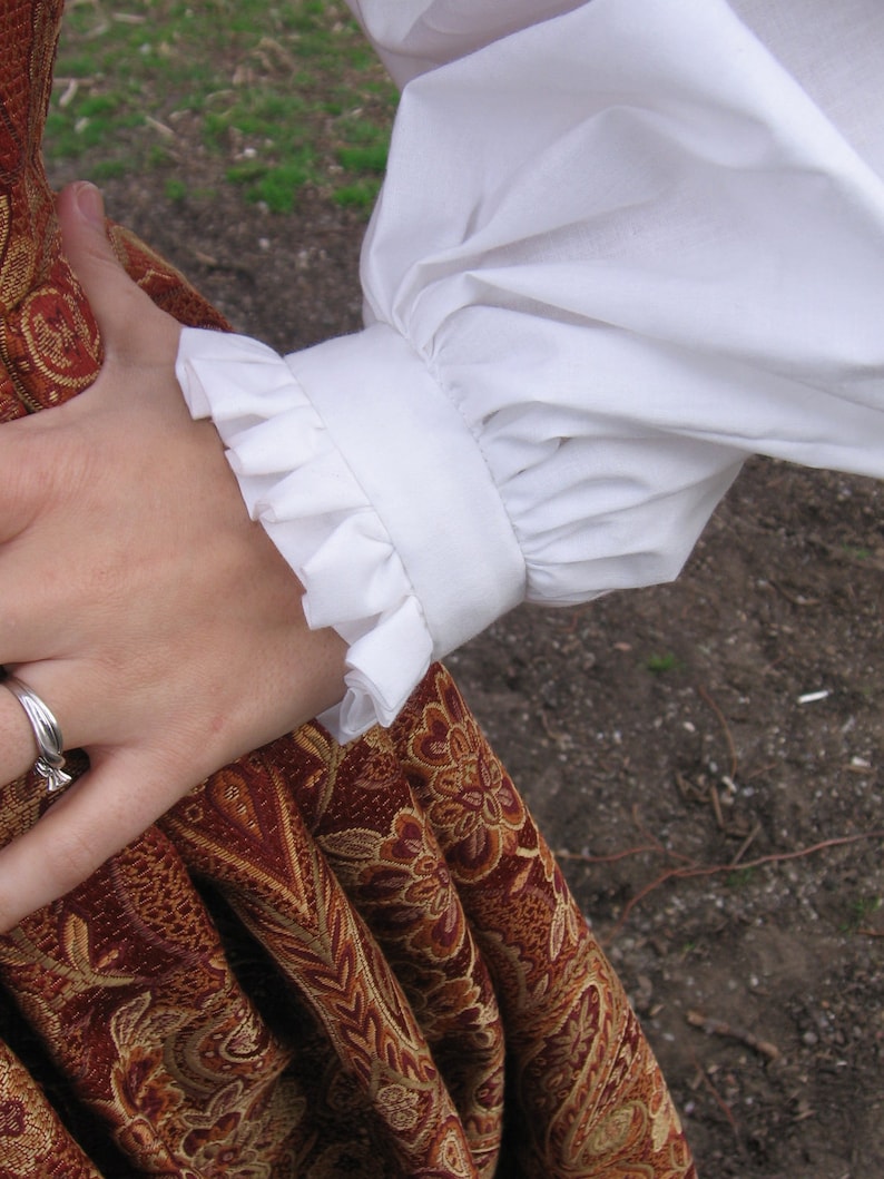 Ladies' Elizabethan Cotton Partlet Chemise - Etsy