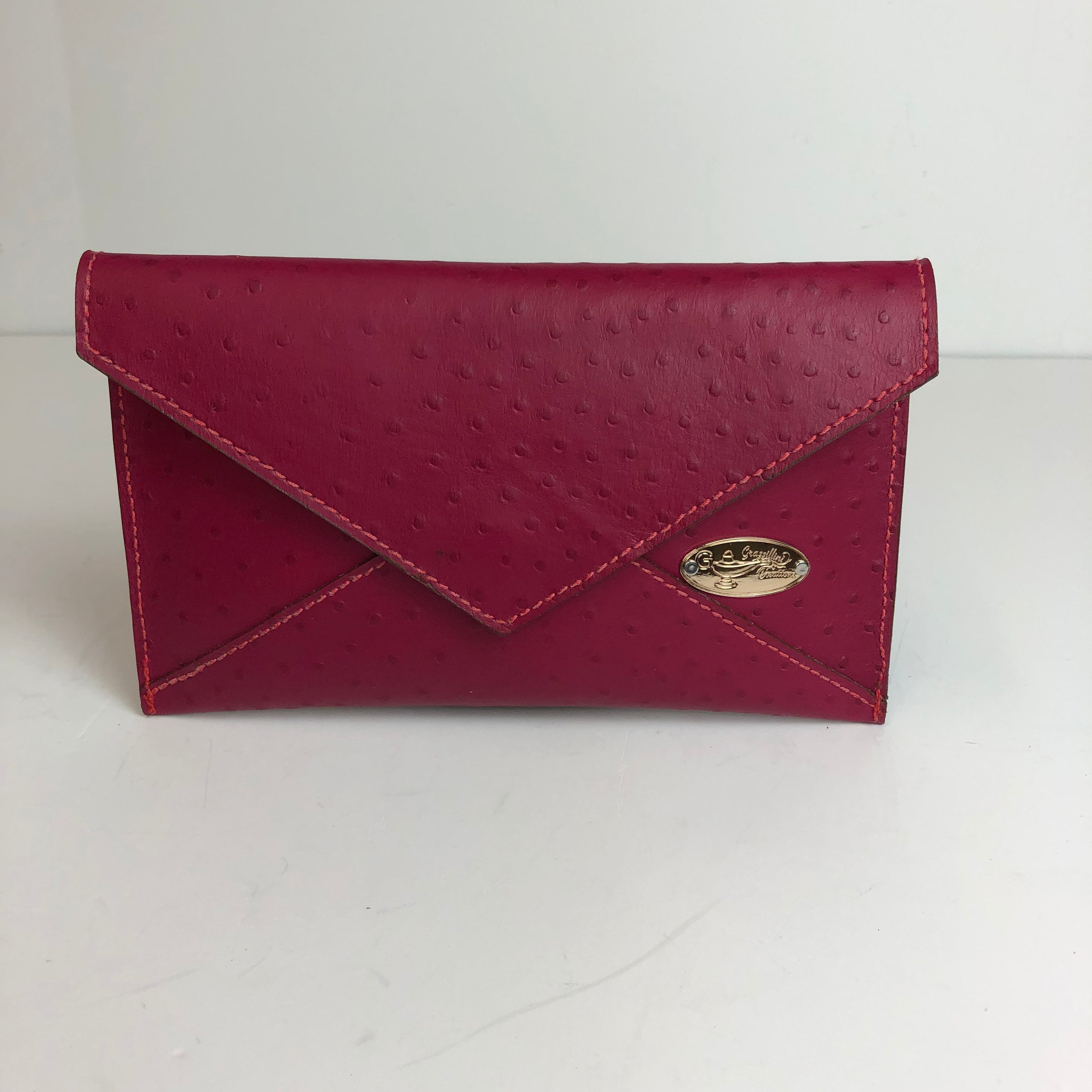 Leather Envelope Clutch, Genuine Leather Clutch, Leather Envelope Bag ...