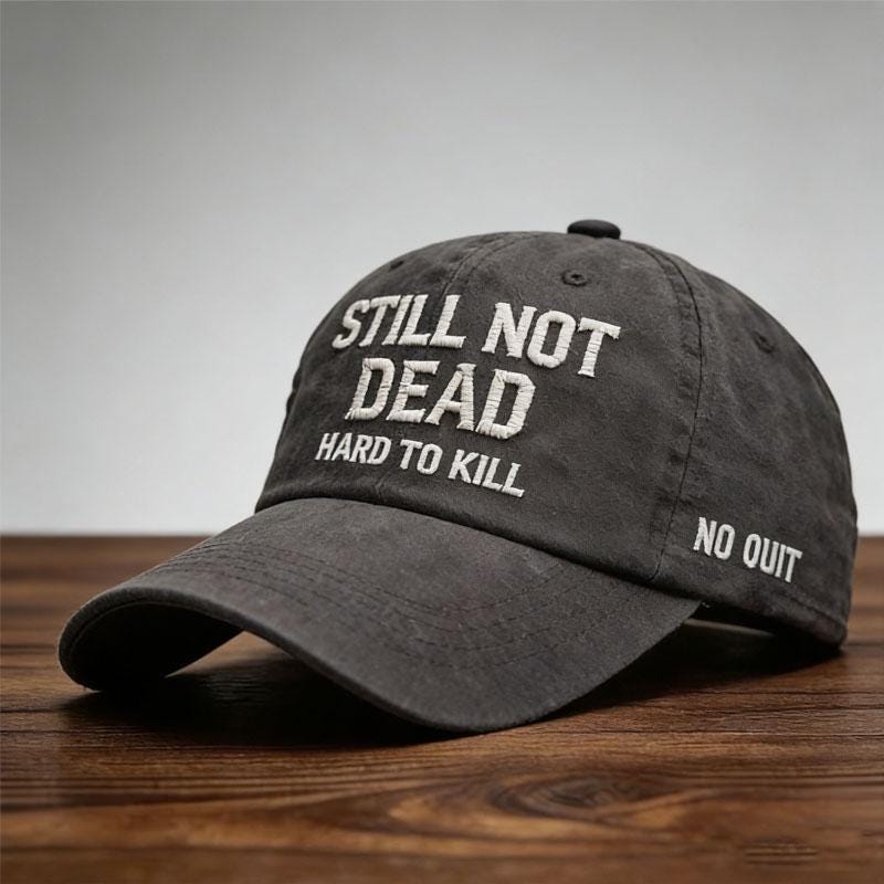 Not Dead yet Cap - Etsy