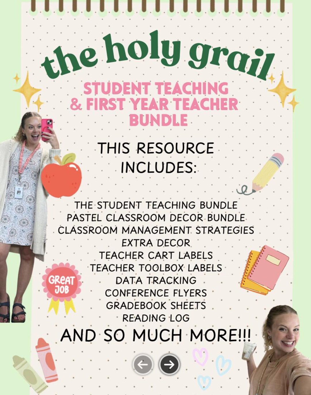 Student Teaching & First Year Teacher Bundle | Classroom Organization ...