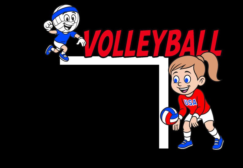 Volleyball Door Corner • STL + 3MF Files • Kids Sports Room Decor ...