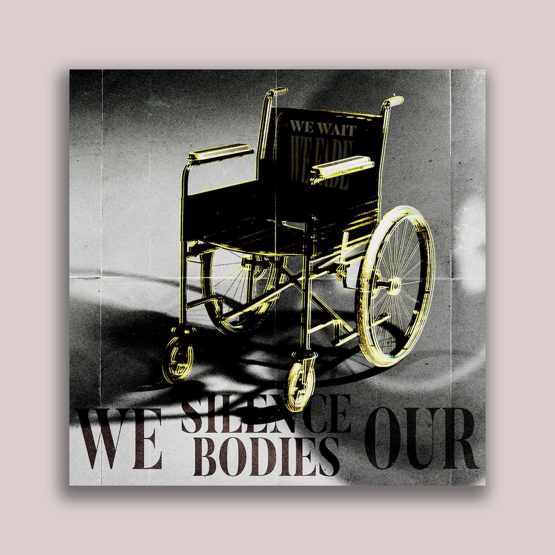We Silence Our Bodies – Conceptual Disability Art Print, Dark Symbolic ...