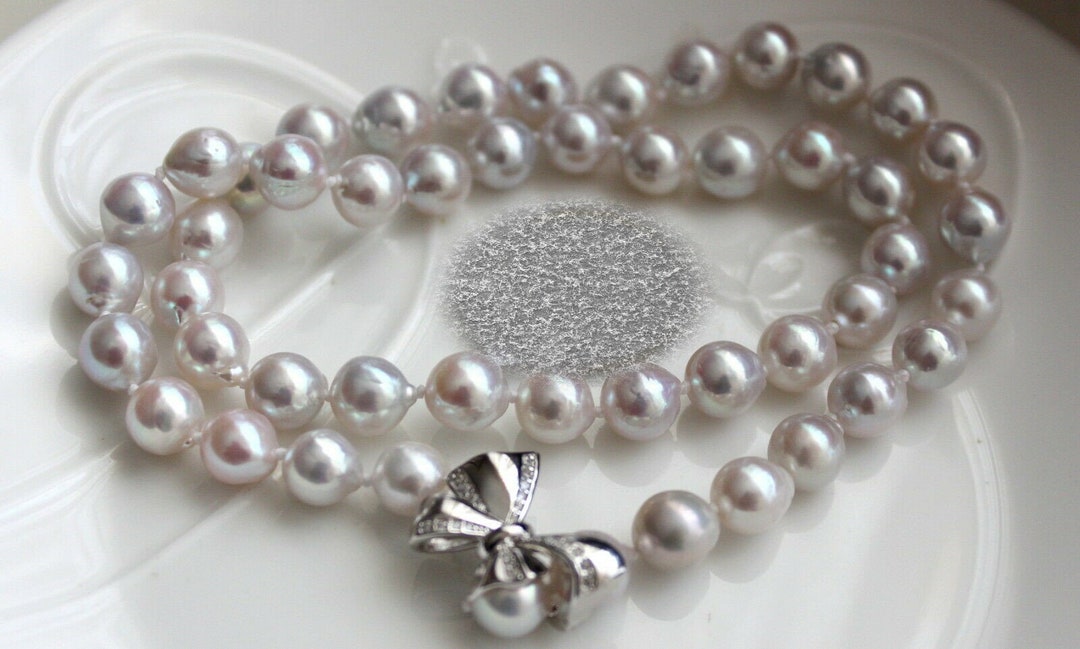 True White Light Silver Aurora Overtone Bead Nucleated Hybrid Kasumi ...