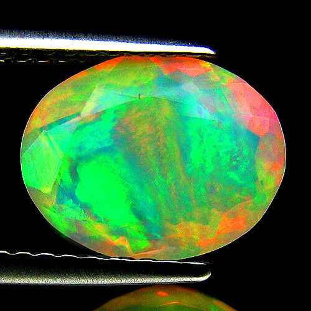 Fire Exotic Colors! 2ct 100% Natural Unheated Neon Colors Ethiopian ...