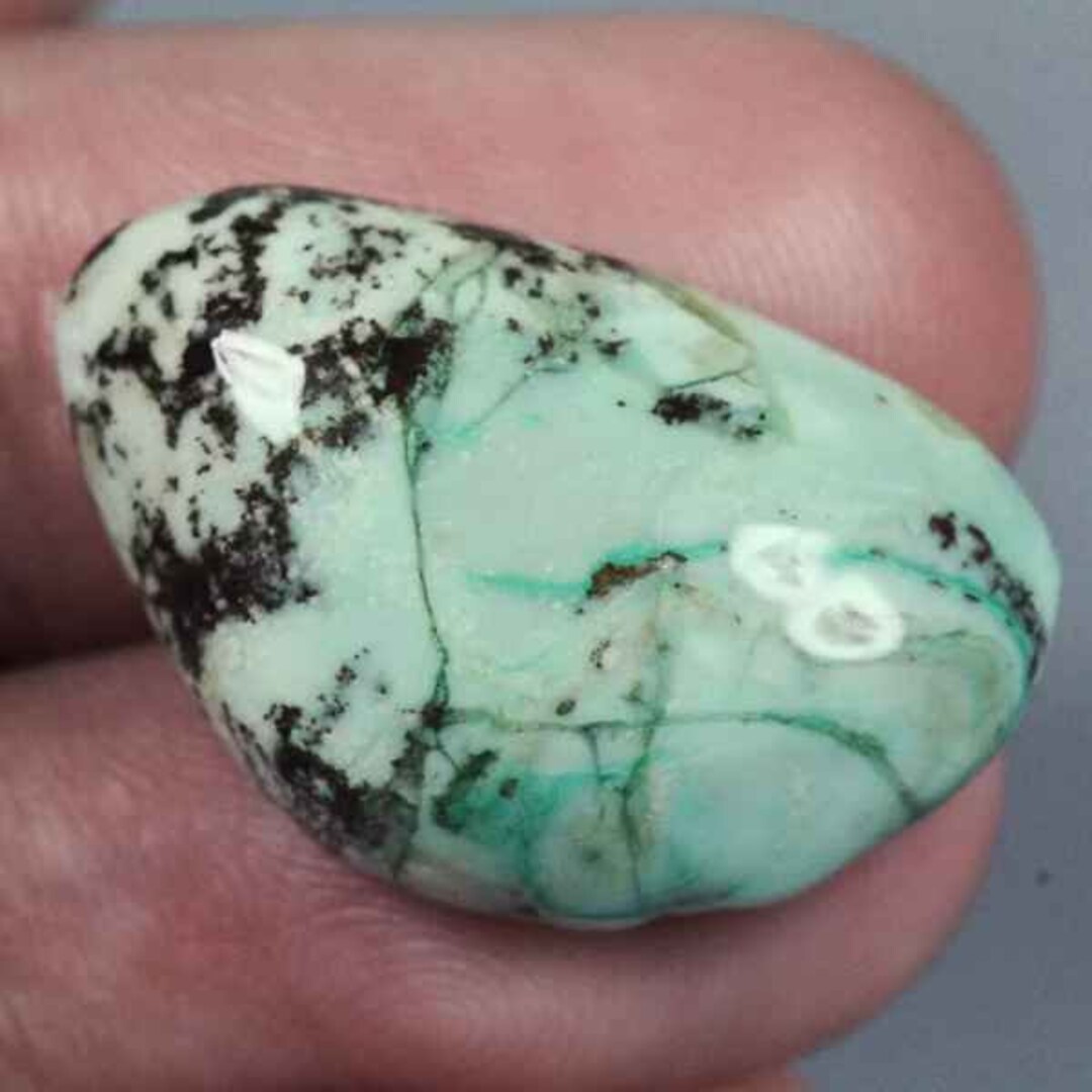 Antique Pre 1970s Natural 15.35ct Utah Mine Snowville Spiderweb 16mm ...