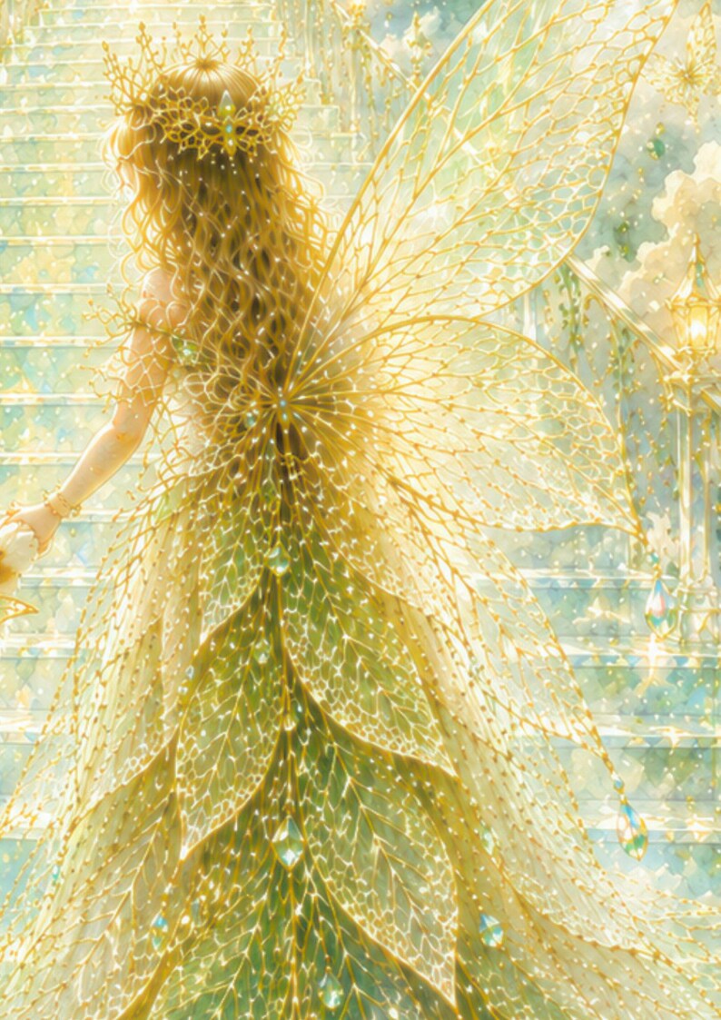 Butterfly Fairy Princess and Kitten – Stairway to the Crystal Palace ...