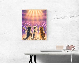 Back View Cats – Dream Concert Beneath a Sea of Lights – Emotional ...