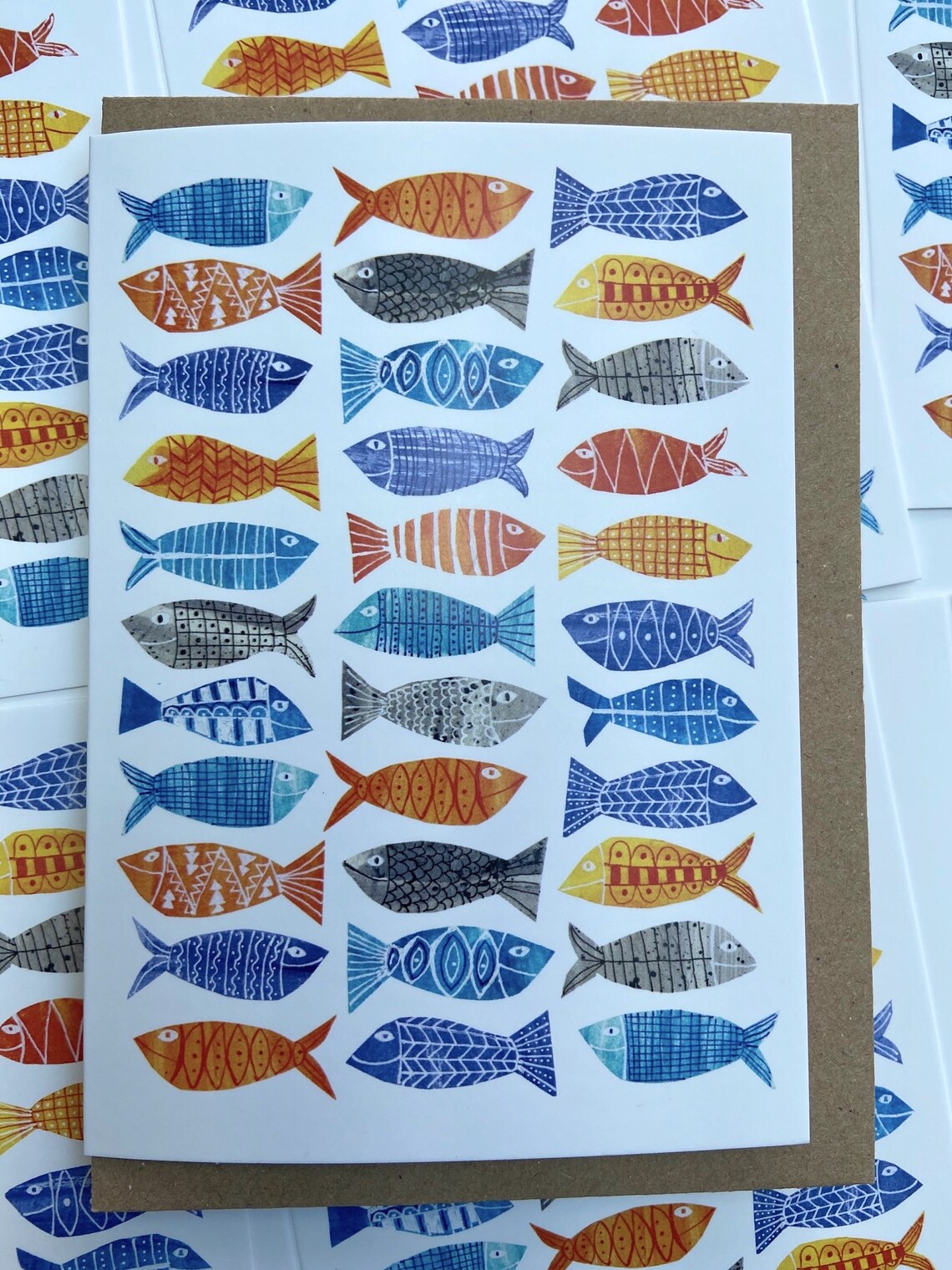 Fishy Greeting Card - Etsy