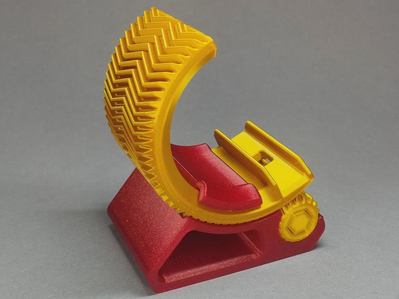 Adjustable Gear Phone Stand STL – 3D Printed Mobile Holder (digital ...