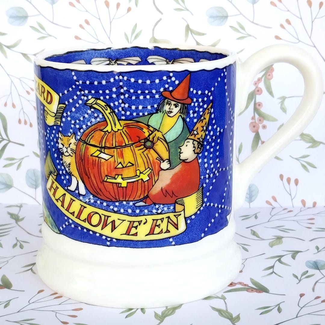 Emma Bridgewater Woo Woo Woo Junior Wizard- Halloween Half Pint Mug ...