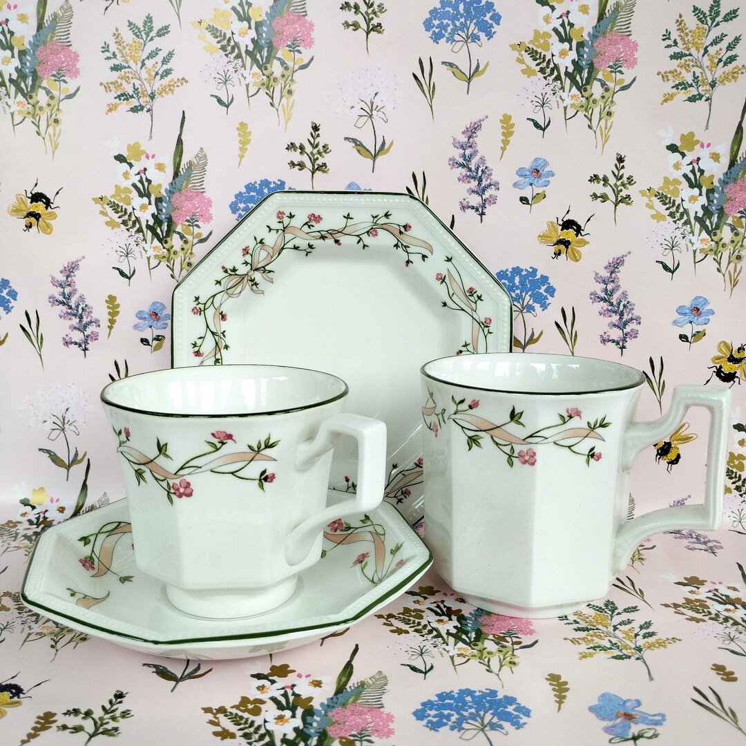 Johnson Brothers Eternal Beau Cup and Saucer, Side Plate, Mug - Pick ...