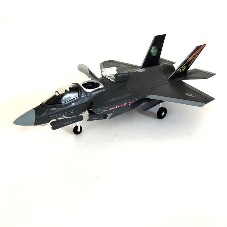 1:72 US Air Force F-35 Lightning B Fighter Simulation Alloy Aircraft ...