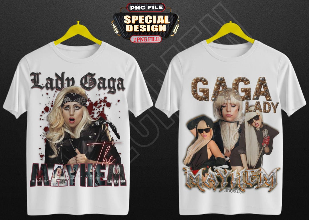 Lady Gaga the Mayhem Ball PNG File, Fan Art Clipart Design Only ...