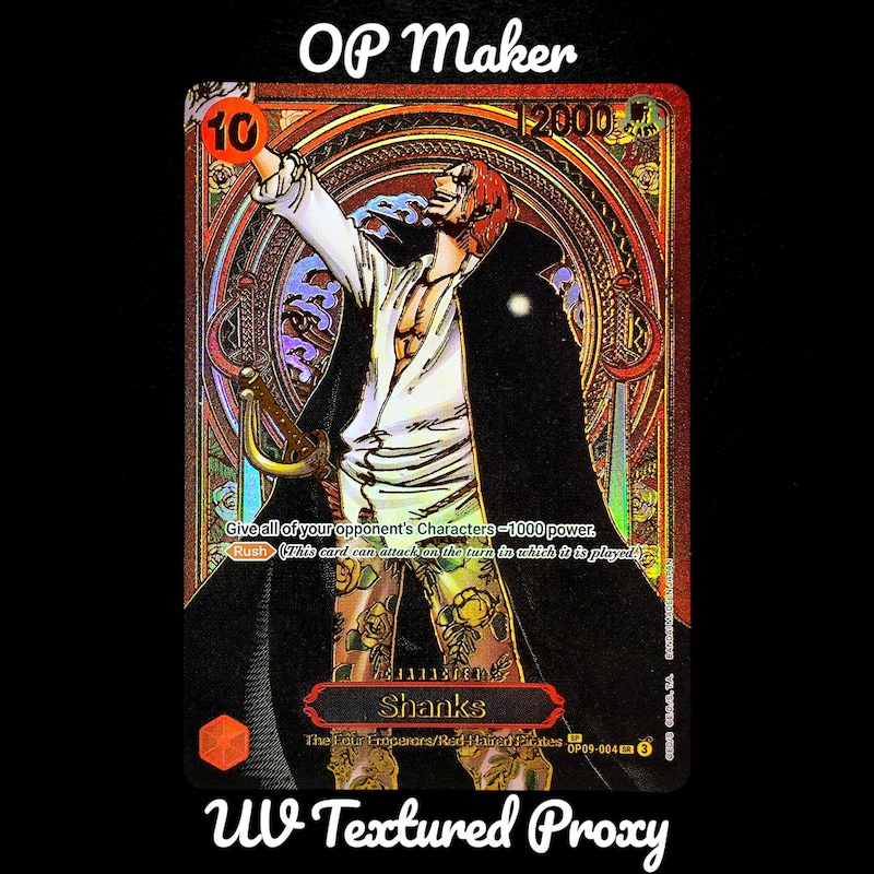 Op09 Luffy Proxy - Etsy