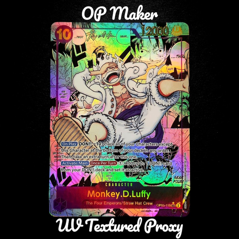 One Piece Monkey D Luffy Alt Art - Etsy