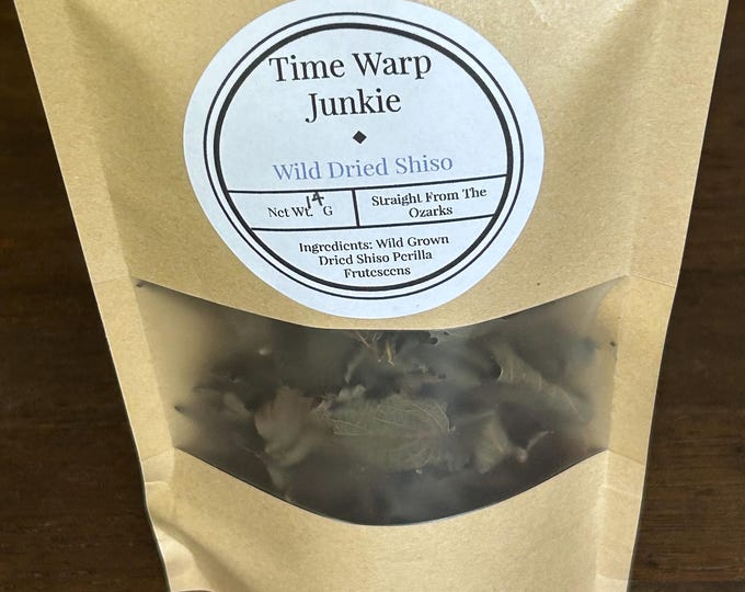 Organic Dried Perilla Leaves, Dried Shiso Herb, Herbal Tea, Culinary ...