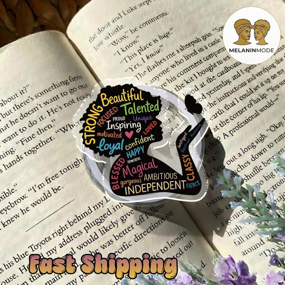Black Girl Magic Phone Grip, Melanin Affirmation Pop Grip, Strong ...