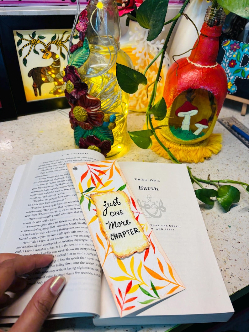 Handpainted Floral Bookmark | Watercolor Quote Bookmark, Bulk Orders ...