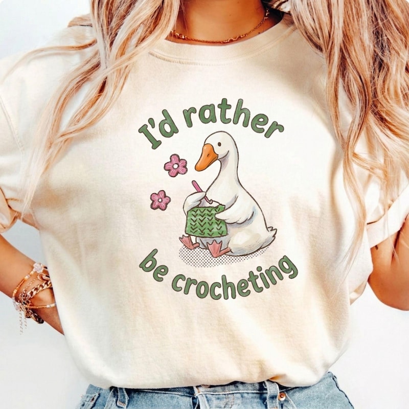 Goose Crochet Dtf - Etsy