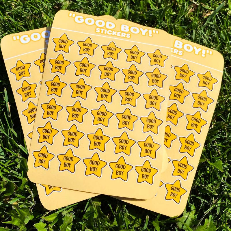 Aesthetic Boy Stickers - Etsy