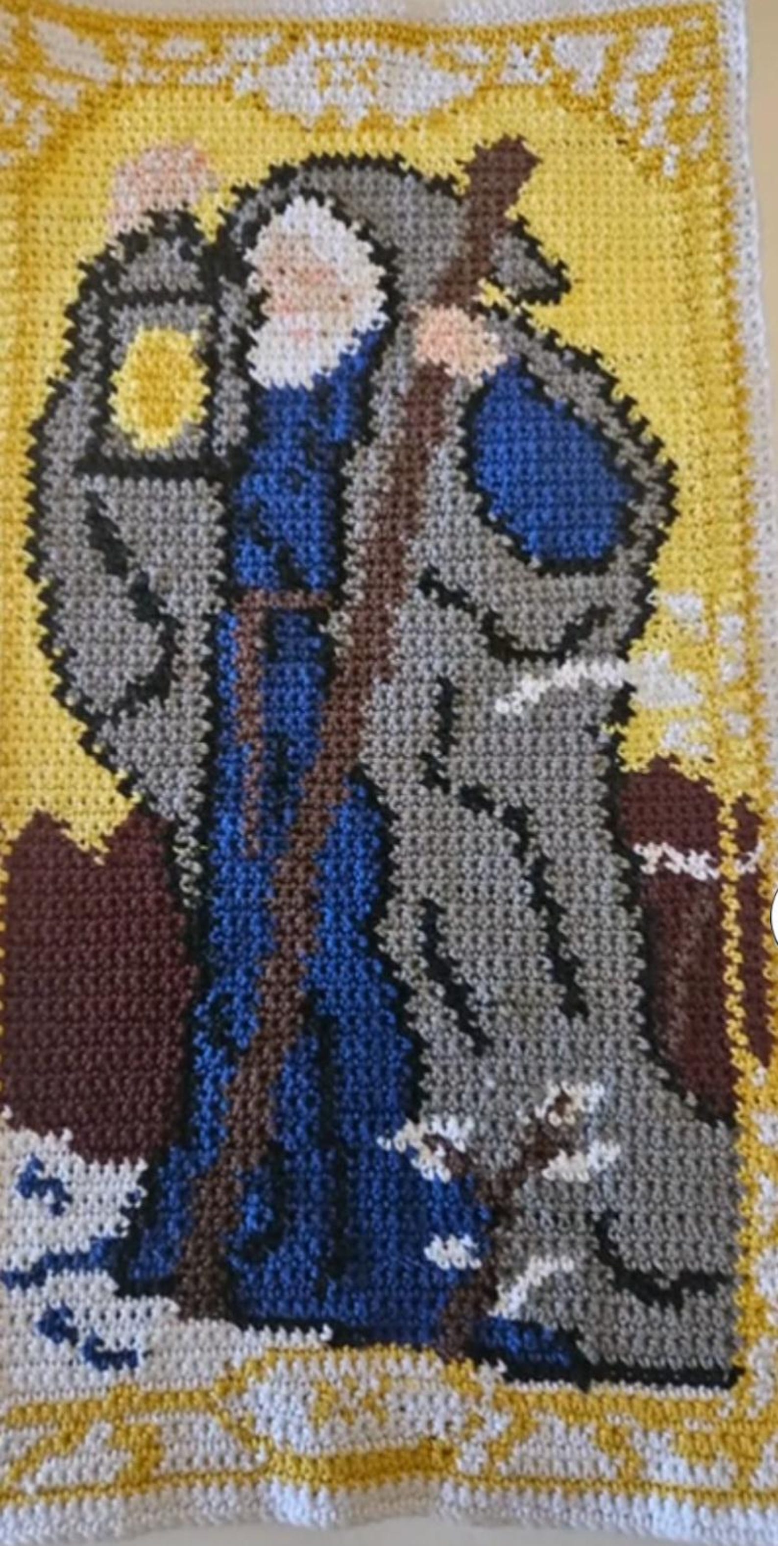 The Hermit Tarot Crochet Pattern | Tapestry / Intarsia Chart | Digital ...