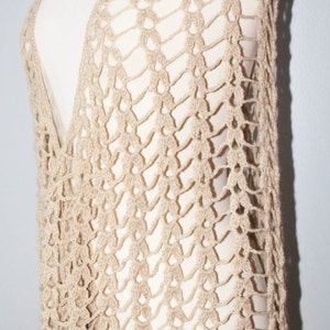 Crochet Shawl/beige Crochet Shawl - Etsy