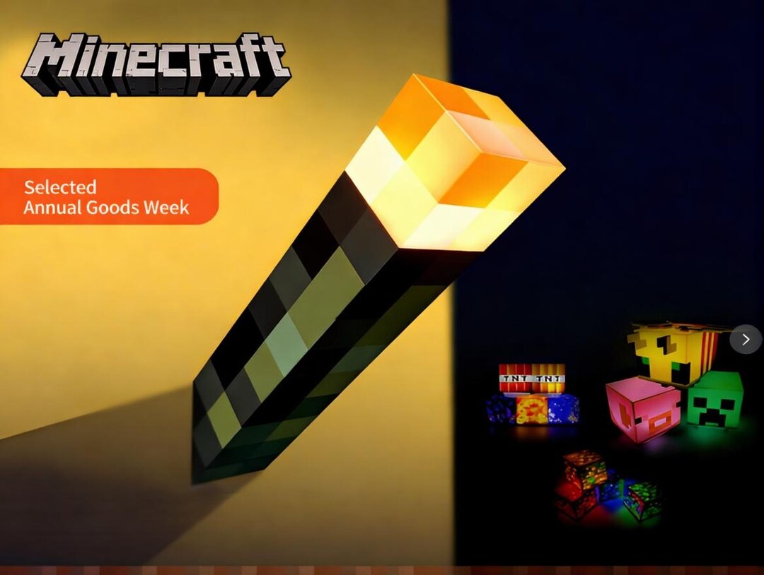 Pixel Torch Light, Game Peripheral - Etsy