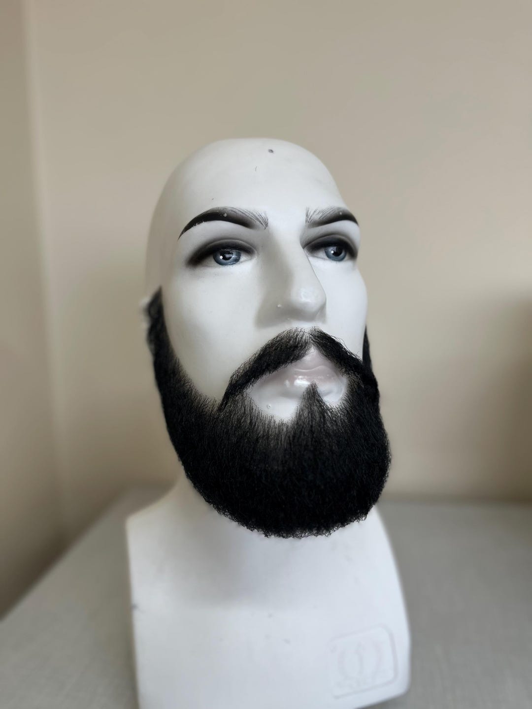 Realistic Handmade Fake Beard & Mustache Set | Lace Front | Custom ...