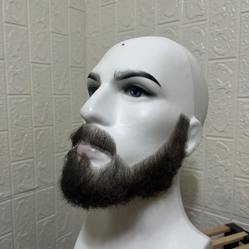 Realistic Fake Beard - Etsy