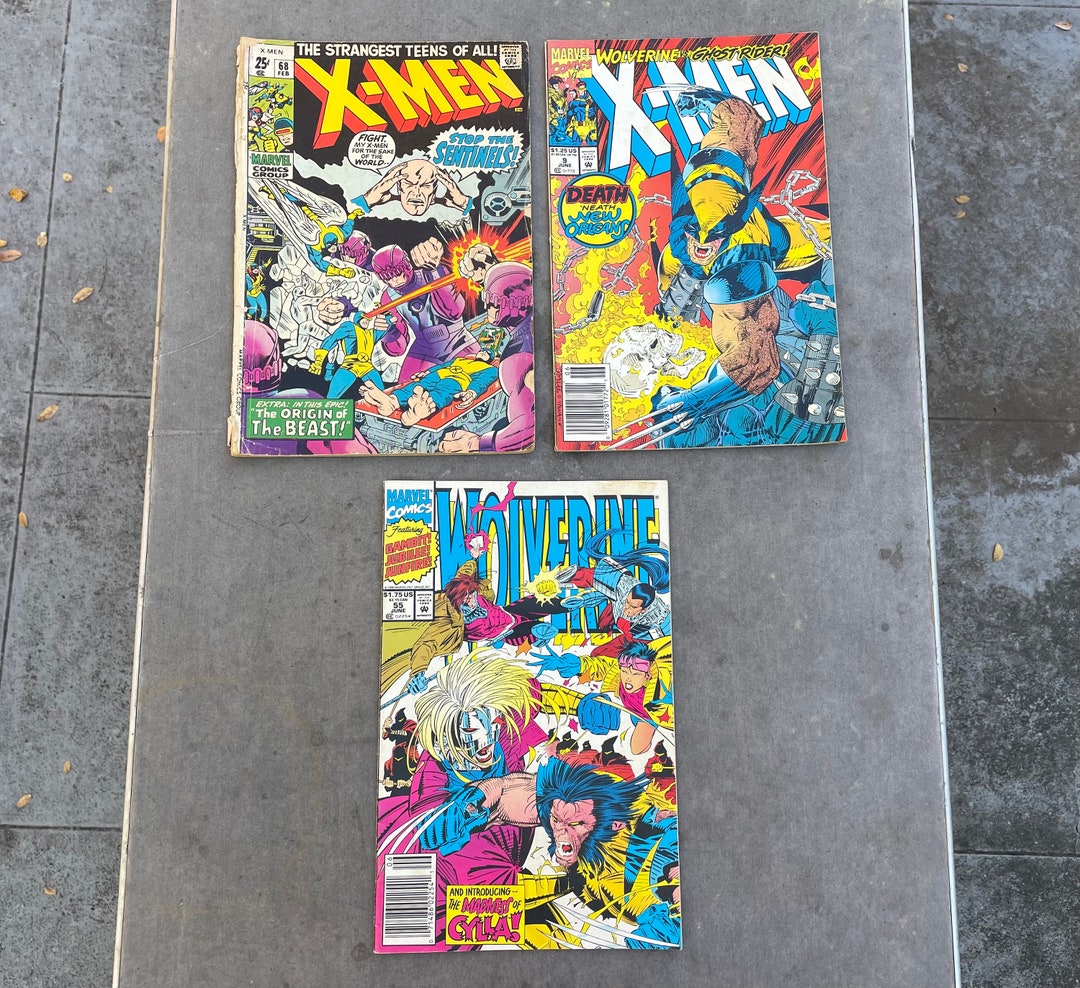 Vintage Comics, X-men, Wolverine, Comic Books, Graphic Novel, Marvel - Etsy