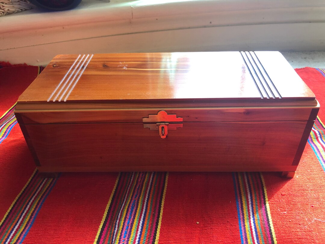 Vintage Cedar Box, Small Box, Jewelry Box, Storage Box, Wood Box - Etsy