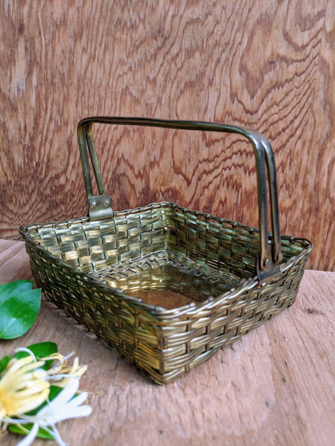 Vintage Bronze Brass Basket Bronze Box Brass Box - Etsy