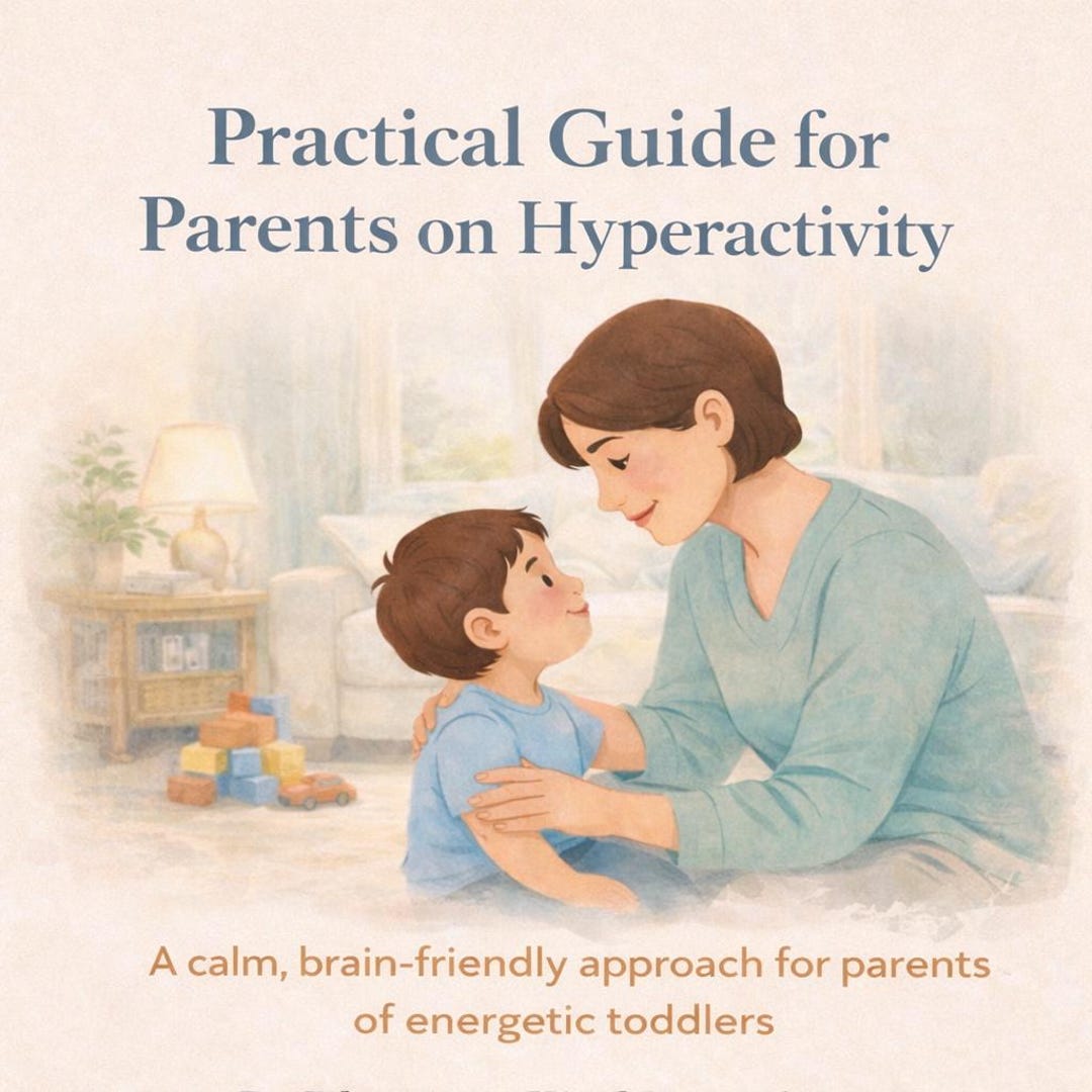 Hyperactive Toddler Guide | ADHD Behavior Workbook | High Energy Kids ...