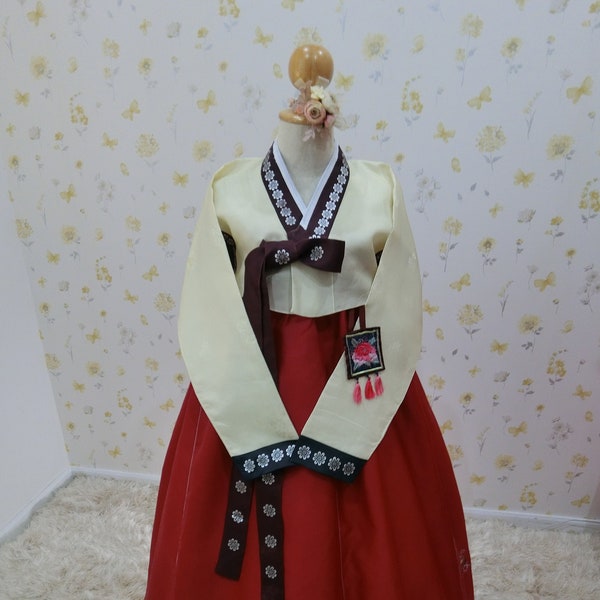 Vintage Hanbok Traditional Korean Dress - Etsy