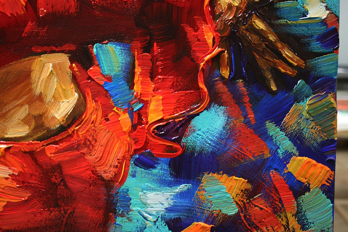 Flamenco Heat Painting Captures the Beauty of Music and Dance - Etsy