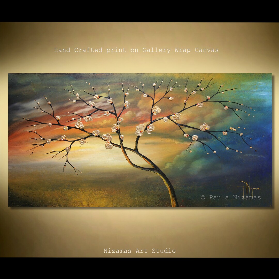 Art on Canvas Deep Calming Color Palette of Fall Will Bring - Etsy